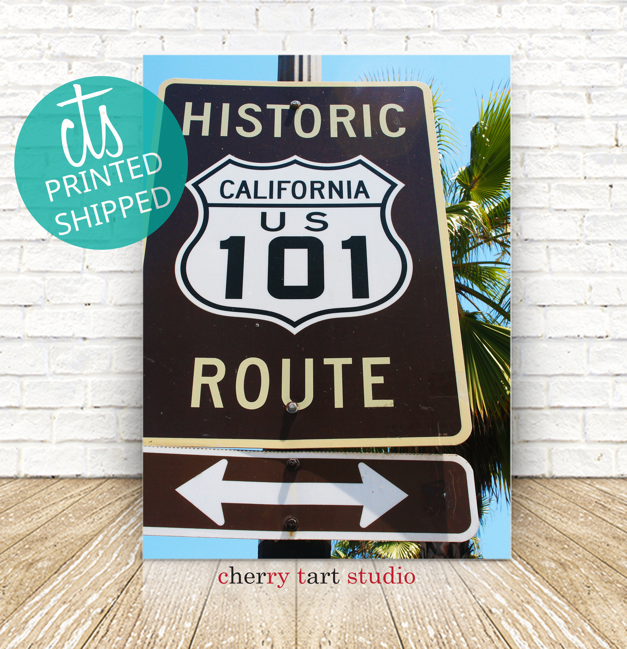 Historic 101 Highway Signs