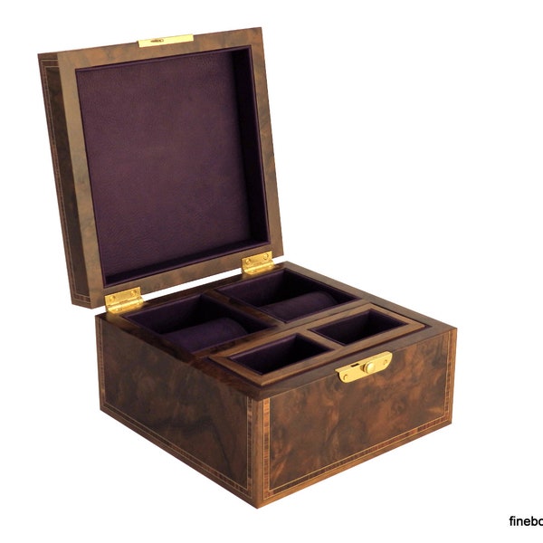 Walnut Valet Box - Etsy