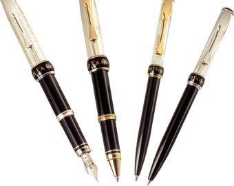 Handmade Pen Vermeil Silver Made in Italy - Etsy