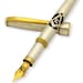 Handmade Fountain Pen Sterling Silver 925 Pen Masonic Symbol Square and ...