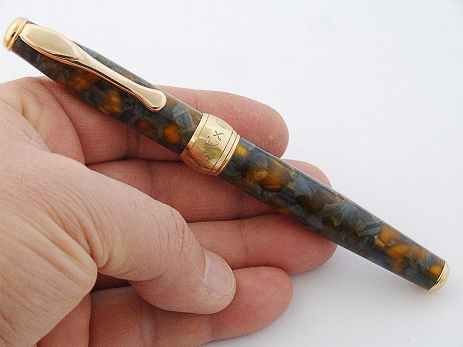 Pen Set Handmade in Italy Multicolor Resin Pens - Etsy