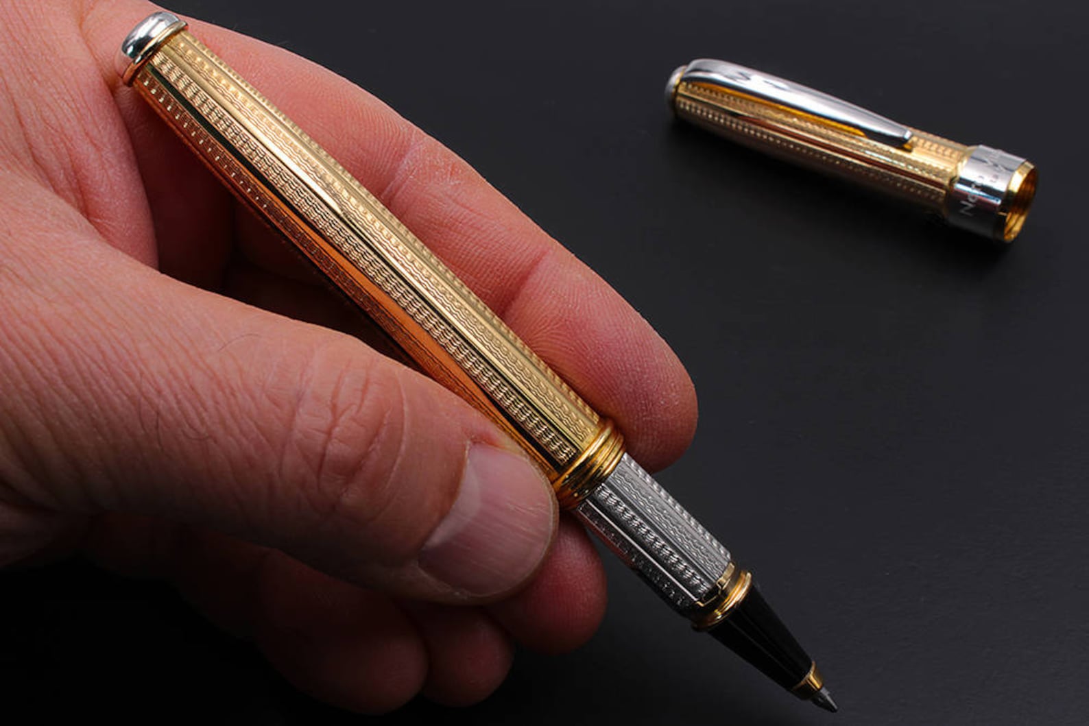 Handmade Pen Vermeil Silver Made in Italy - Etsy
