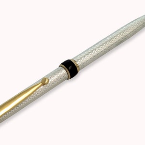 Handcrafted Ballpoint Pen Sterling Silver 925 Handmade in Silversmith ...