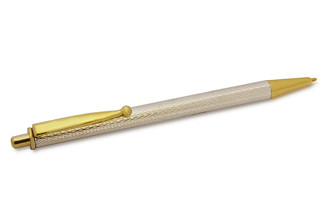 Women's Sterling Silver Ballpoint Pen Hallmark 925 Handmade in Italy - Etsy