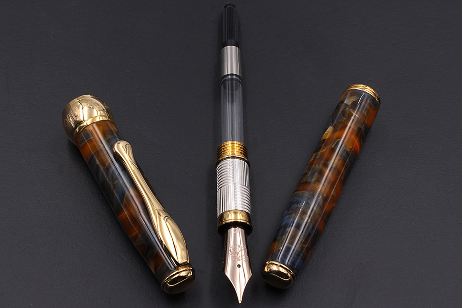 Pen Set Handmade in Italy Multicolor Resin Pens - Etsy