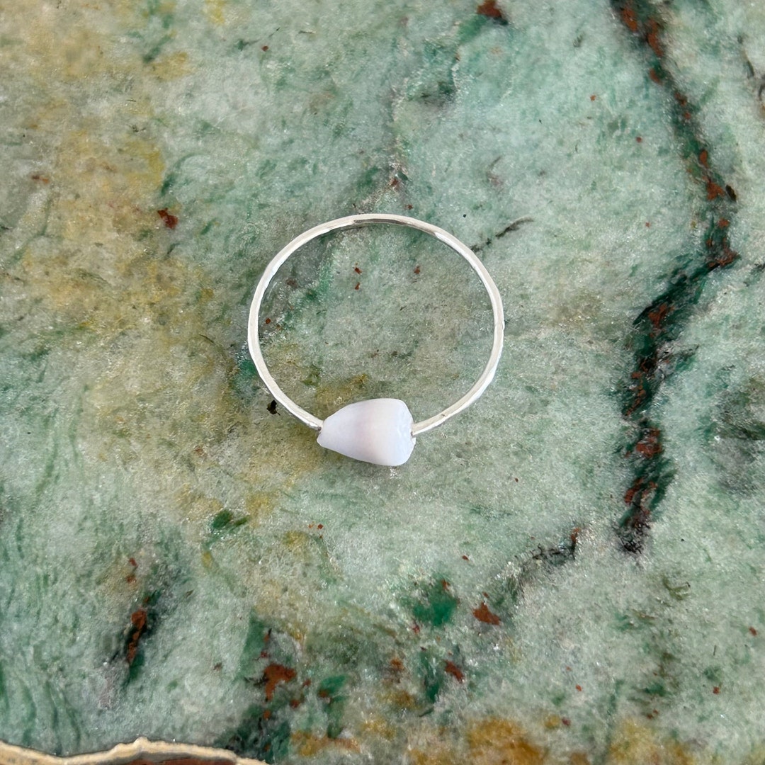 Sz 5.5 Sterling Silver Mini Hawaiian Cone Shell Ring - Etsy