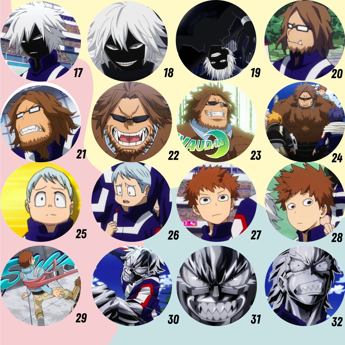 Class 1-B Boys Pinback Buttons - Etsy