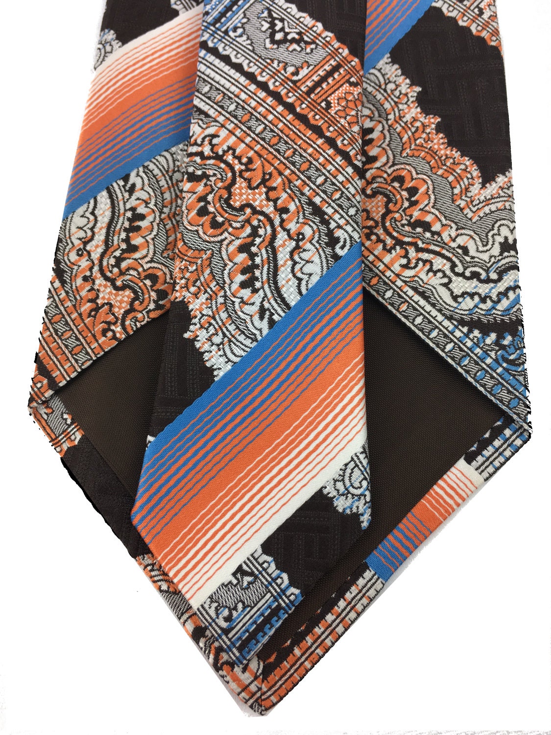 Vintage 1970's Wide Kipper Tie Super Bright and Funky Made in Malta ...
