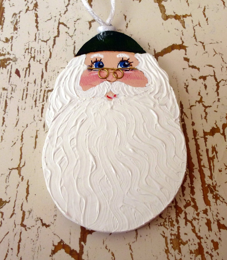 1899 Santa Claus Christmas Tree Decoration Handcrafted Painted - Etsy