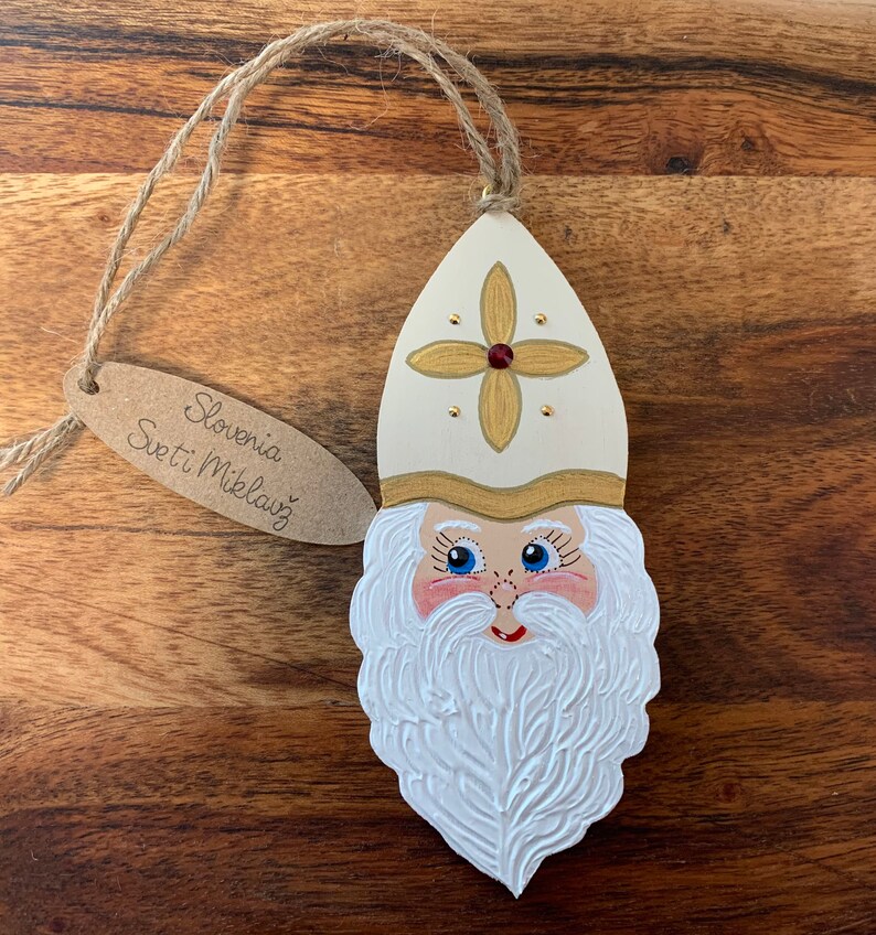 Slovenia Sveti Miklavž Christmas Santa Ornament Christmas - Etsy