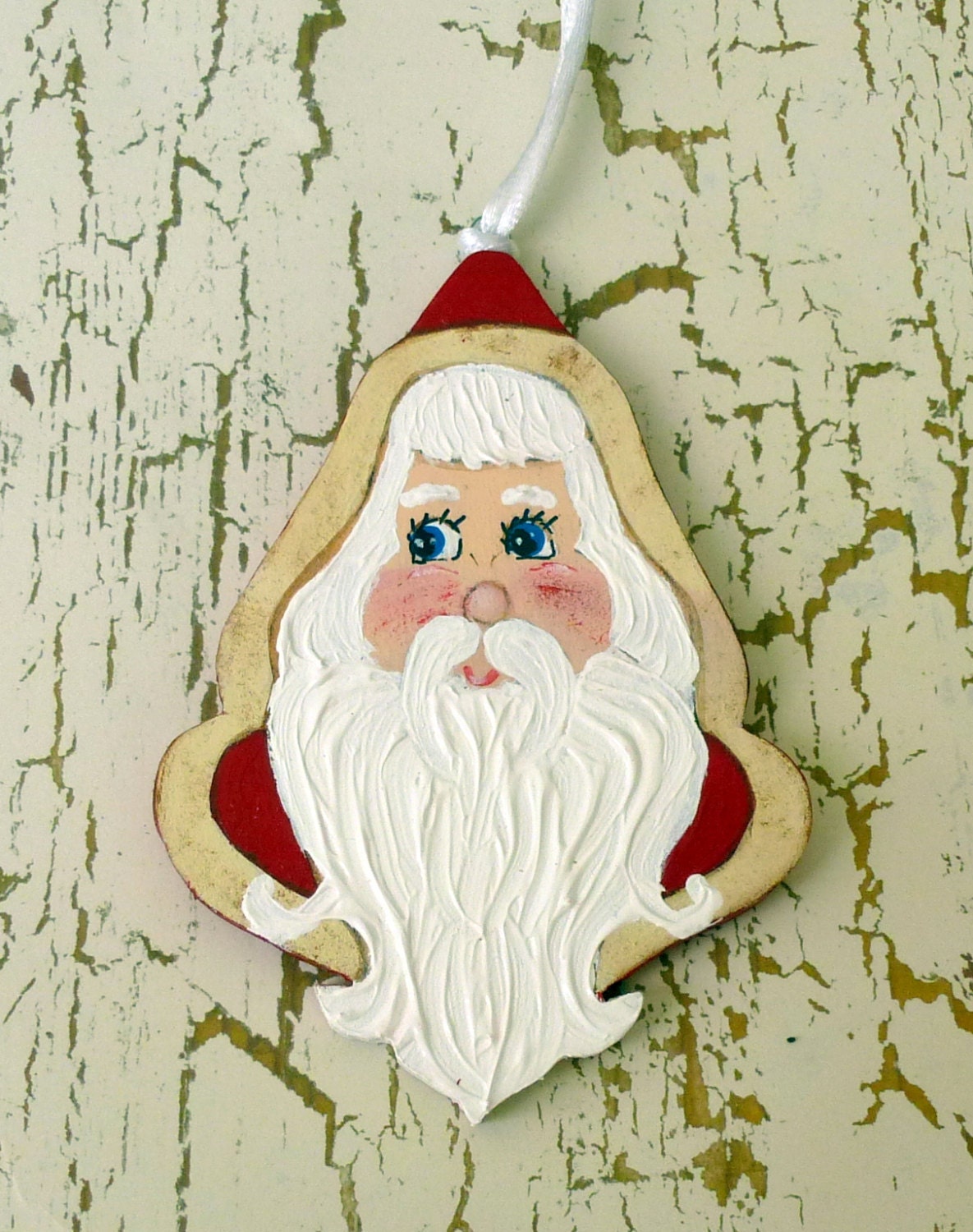 Irish Father Christmas Santa Claus Christmas Tree Ornament - Etsy