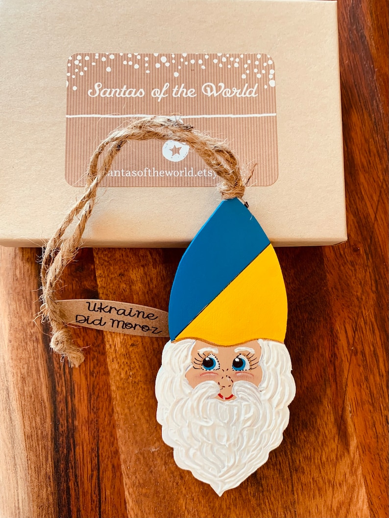 Ukraine Did Moroz Stand With Ukraine Ukraine Christmas Santa - Etsy