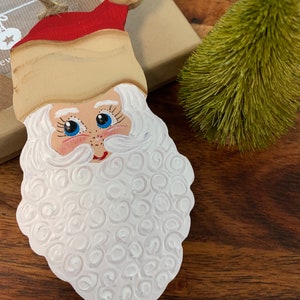 Danish Julemanden Santa Ornament Handcrafted Painted Christmas Tree ...