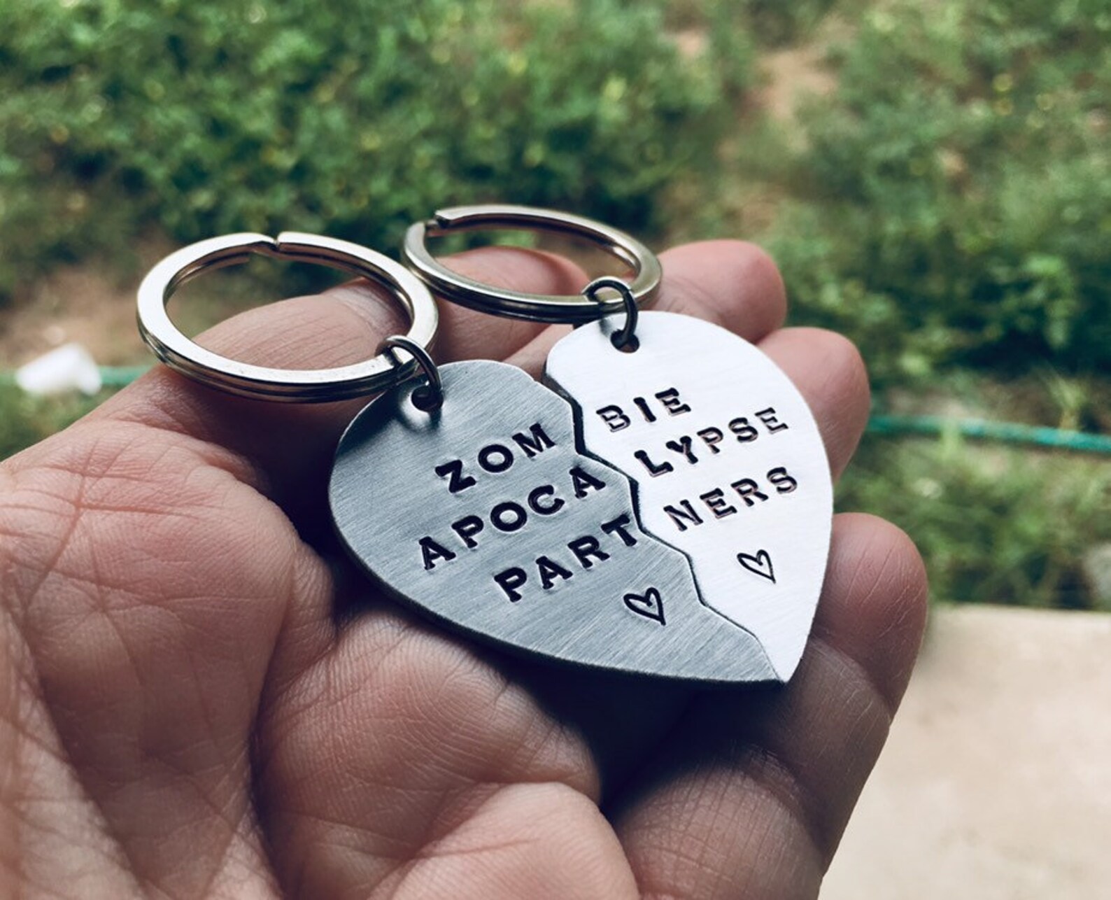 Zombie Apocalypse Partners / TWD / Walkers / Zombies / Zombie Keychain ...