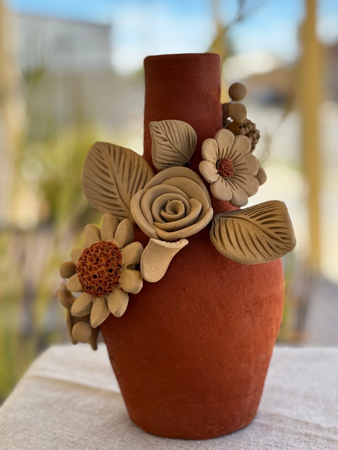Floral Vase V735 - Etsy