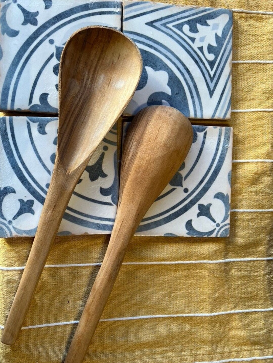 Olivetree Spoons for Salad or Cooking - Etsy