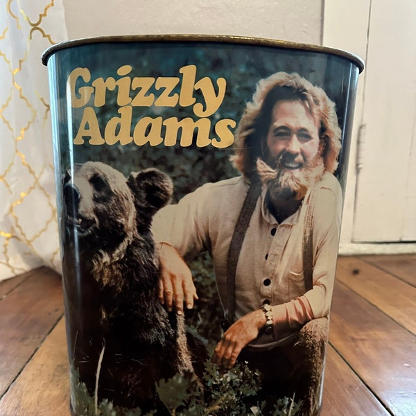 Vintage Trash Can - Etsy