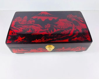 Japanese jewelry box | Etsy