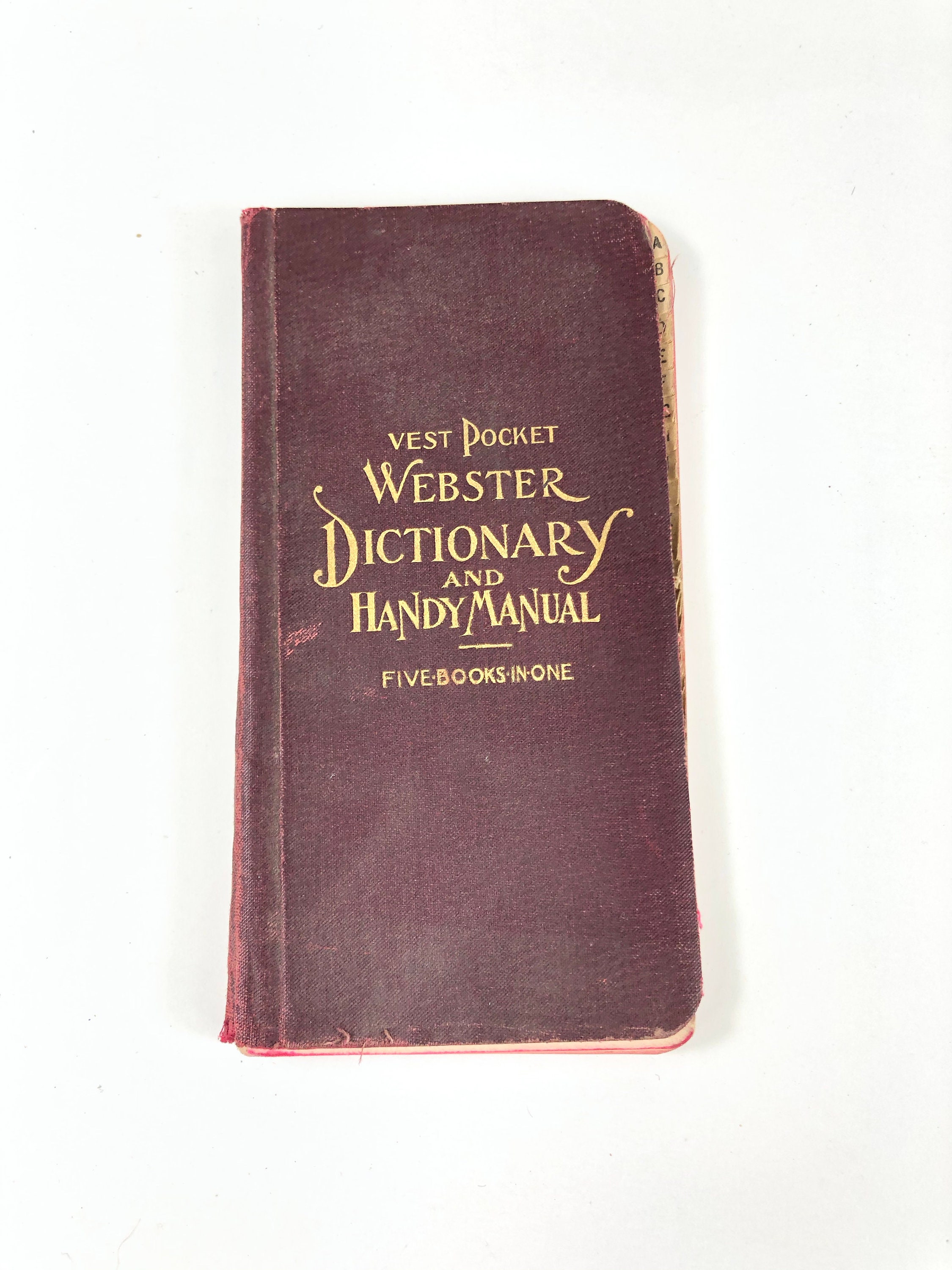 Webster Dictionary 1800 Editions