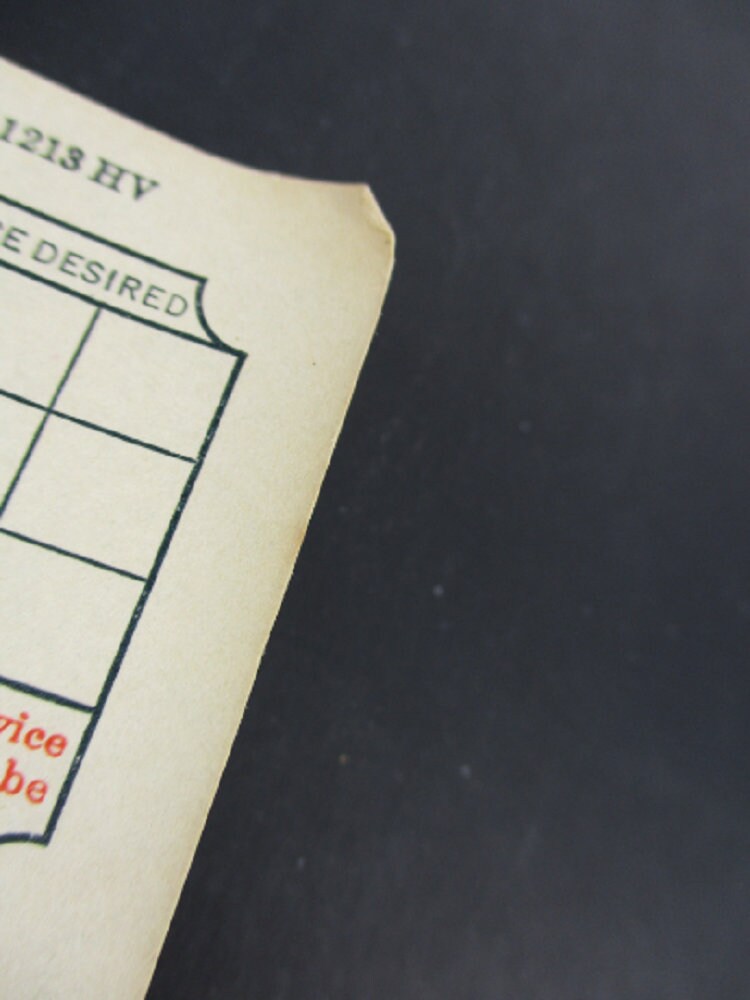 Rare 1920s Antique Western Union Blank Telegram Cablegrama | Etsy