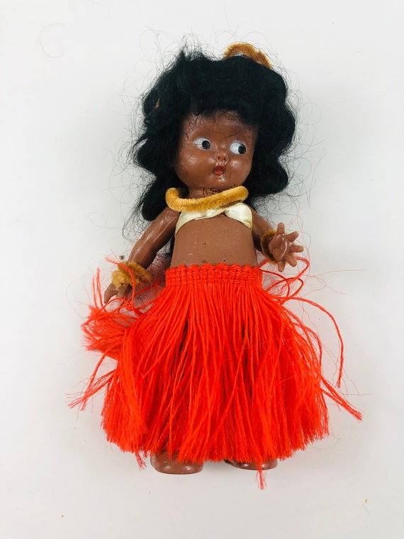 1960s Vintage Hawaiian Hula Dancer Doll W/ Lei Knickerbocker - Etsy Canada