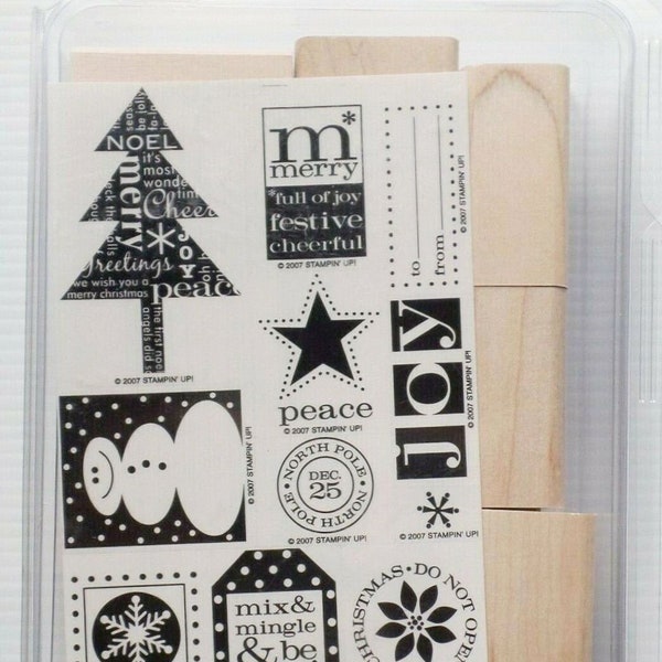 Stampin up Christmas - Etsy