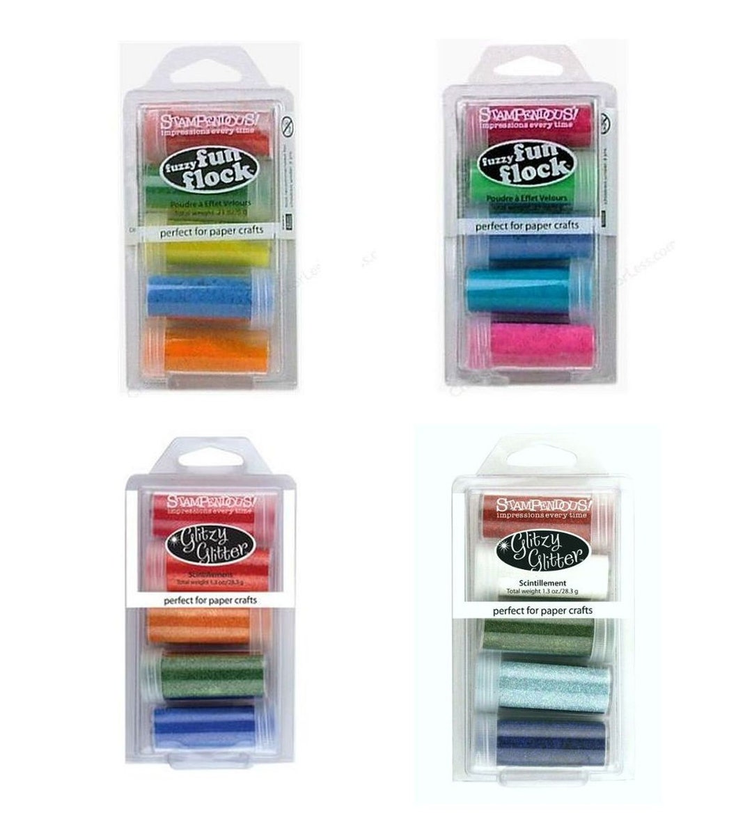 SALE ! New Fun FLOCK or Ultra Fine GLITTER Kits Flocking Powder ...