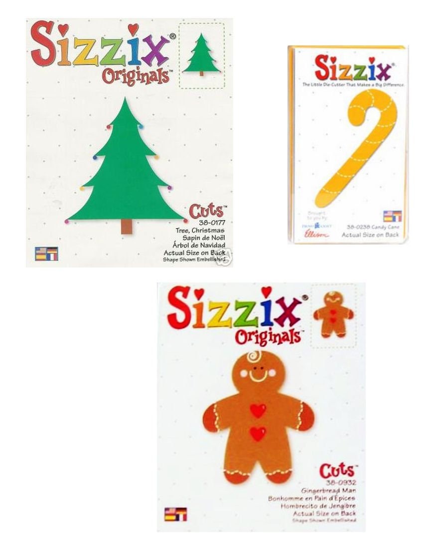 SIZZIX Large DIES Cut Fabric LEATHER Metal With Big Shot Evolution ...