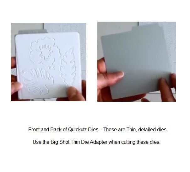 SALE! New Large 4x4 Metal DIE CUTTERS by Quickutz for Sizzix Evolution ...