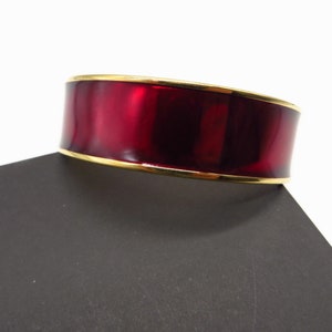 Vintage Bangle, Monet Iridescent Red and Gold Bracelet, Party Jewelry ...
