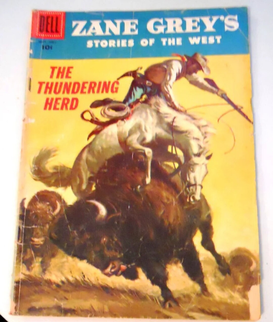 Vintage Comic Book Zane Grey's the Thundering - Etsy