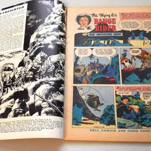 Four Color Comics Flying A's Range Rider Book No. 17, 1957 Dell Comics ...