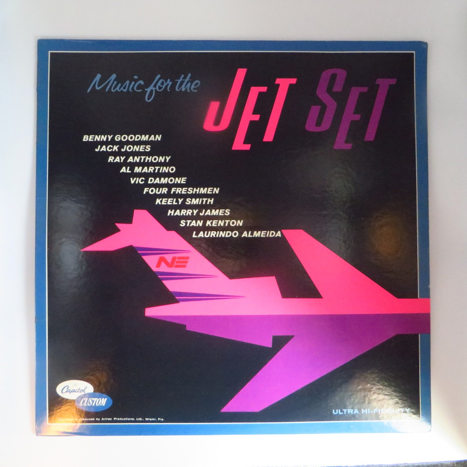 Vintage Vinyl LP Music for the Jet Set 1960s Album - Etsy