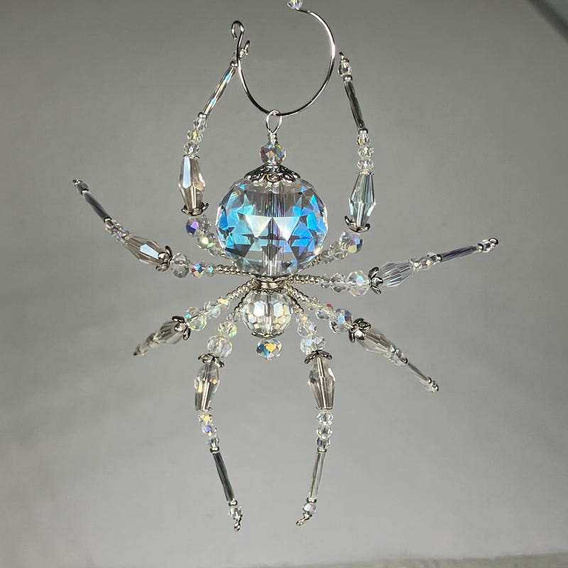 Crystal Spider - Etsy