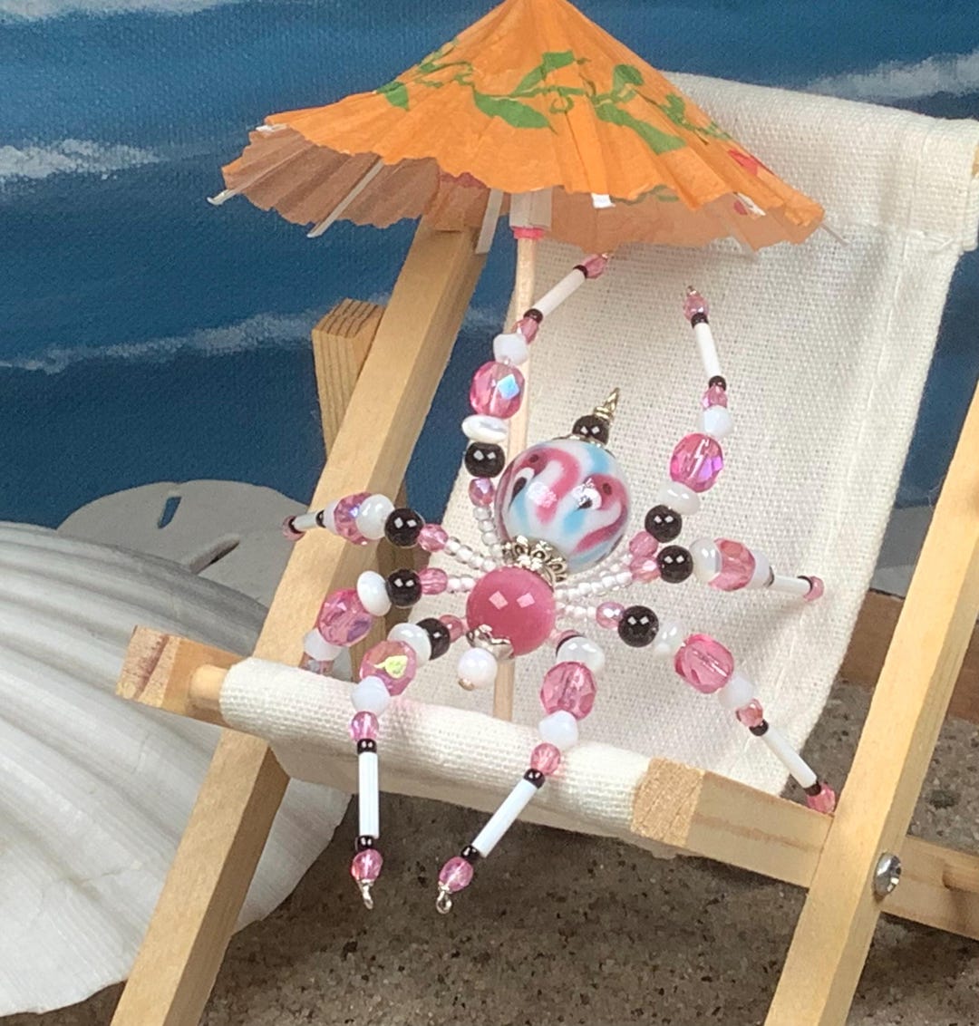 Pink Flamingo Christmas Spider Tree Ornament Gift Tree House Warming ...