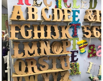Large Recycled Cardboard Letters - Etsy