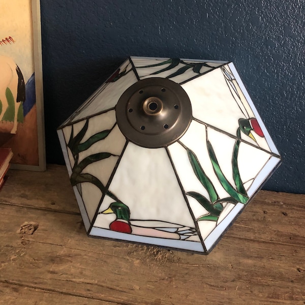 Stained Glass Duck Lamp - Etsy