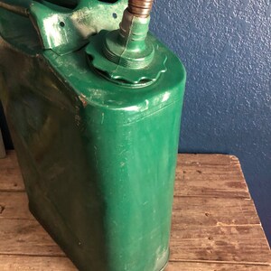 Vintage Blitz 5 Gallon Green Metal Gas Can USMC 205-79 - Etsy