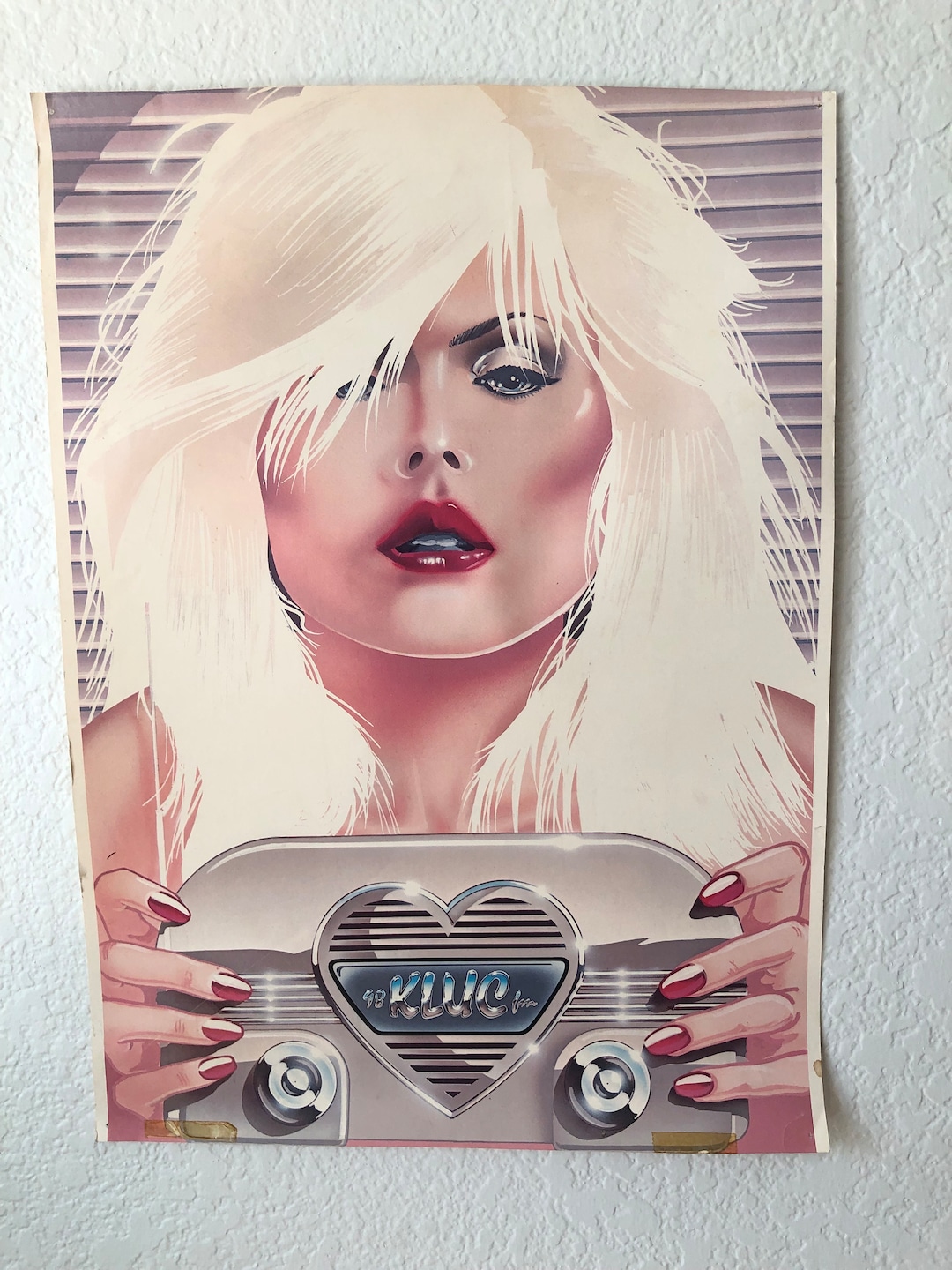 Vintage Print Radio Station Retro Decor 1980s Wall Art Vintage Rad ...