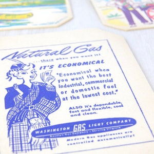 Washington Gas Light Company Hot Pad Set Rosslyn Gas Company - Etsy