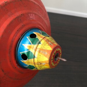 Vintage Made in Western Zone Germany Spinning Top 1950s Germany Tin ...