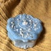 Blue Salloped Incolay Stone Box Intricate, Angels Pattern, Cherubs ...