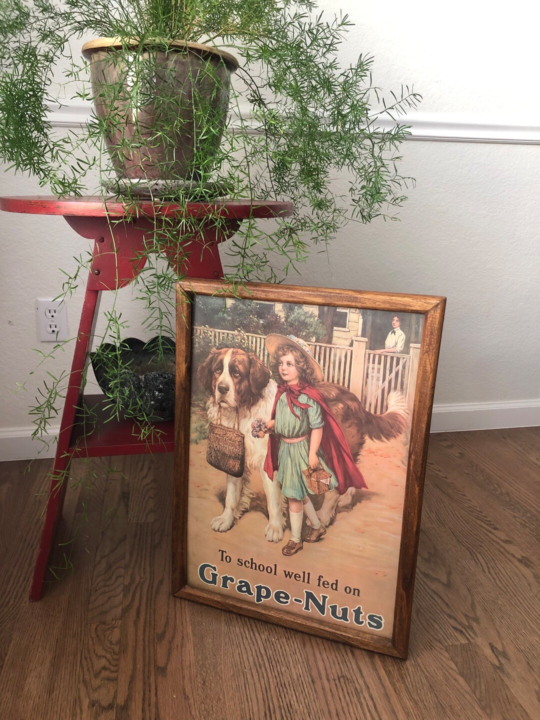 Vintage 1975 Grape Nuts Poster USA Litho Advertising Poster Circa 1910 ...