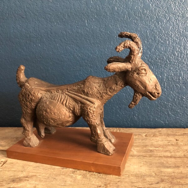 She Goat Statue - Etsy