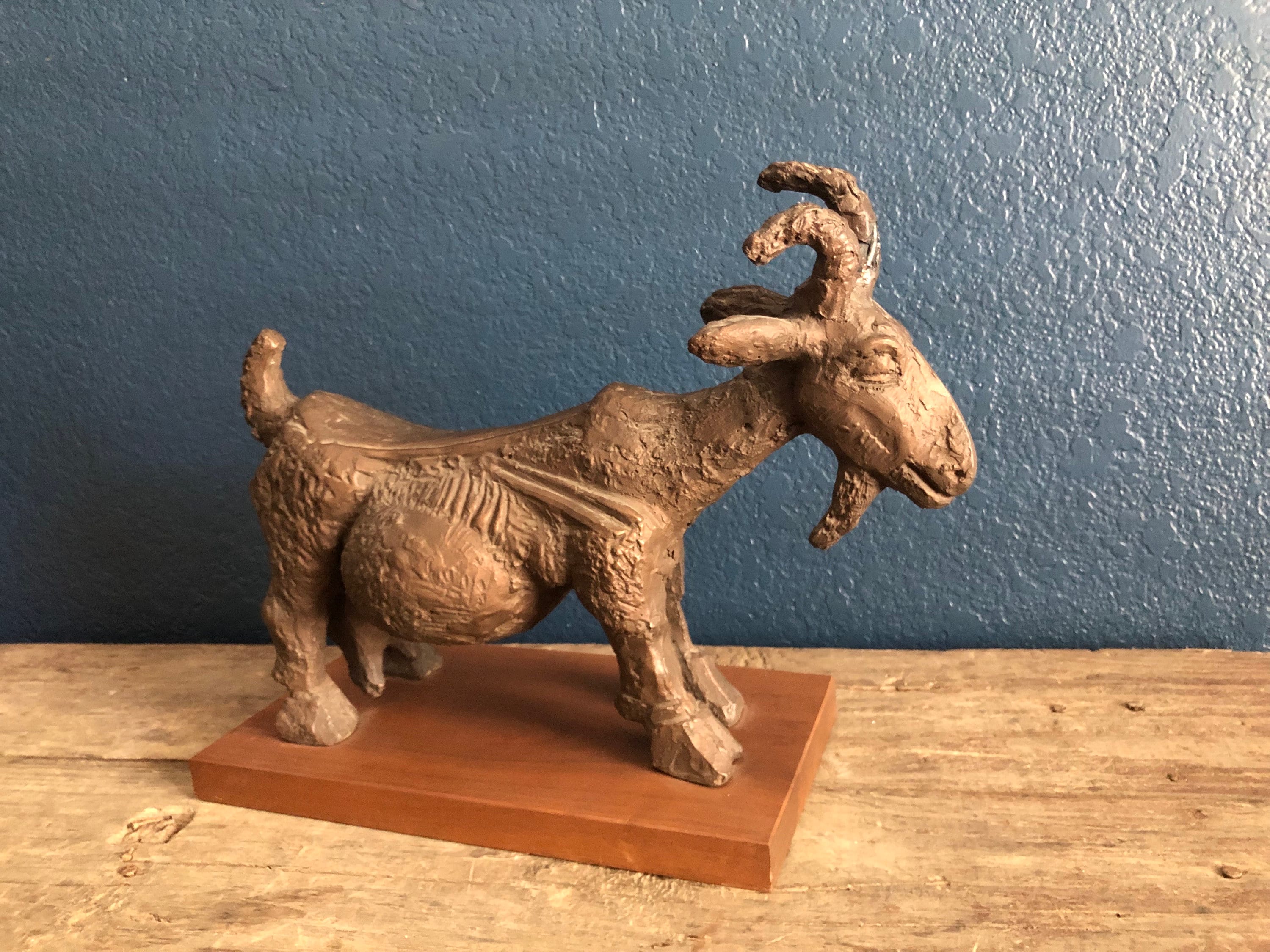 Picasso Goat Sculpture