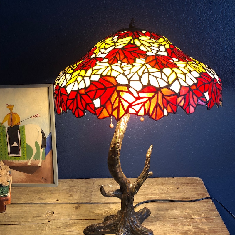 Stained Glass Lamp - Etsy