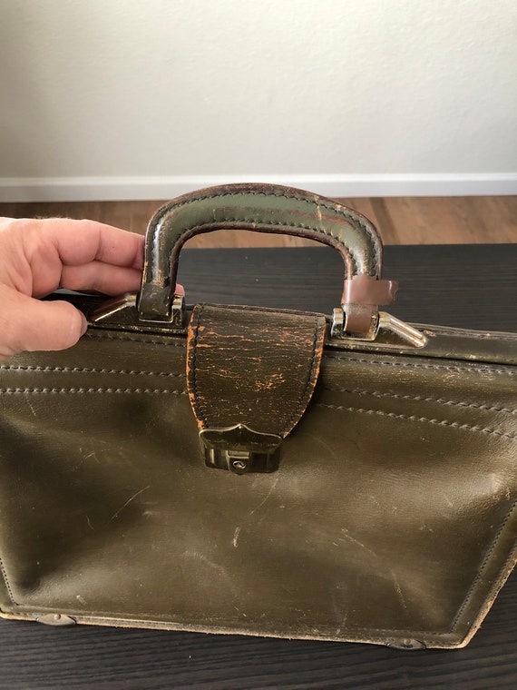 Vintage 1940s Doctor's Bag - Leather Rexbilt Bag, Vin… - Gem