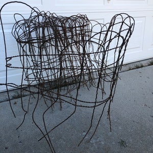 Antique Single Loop Wire Garden Fencing, Woven Wire, Fence, Shabby Chic ...