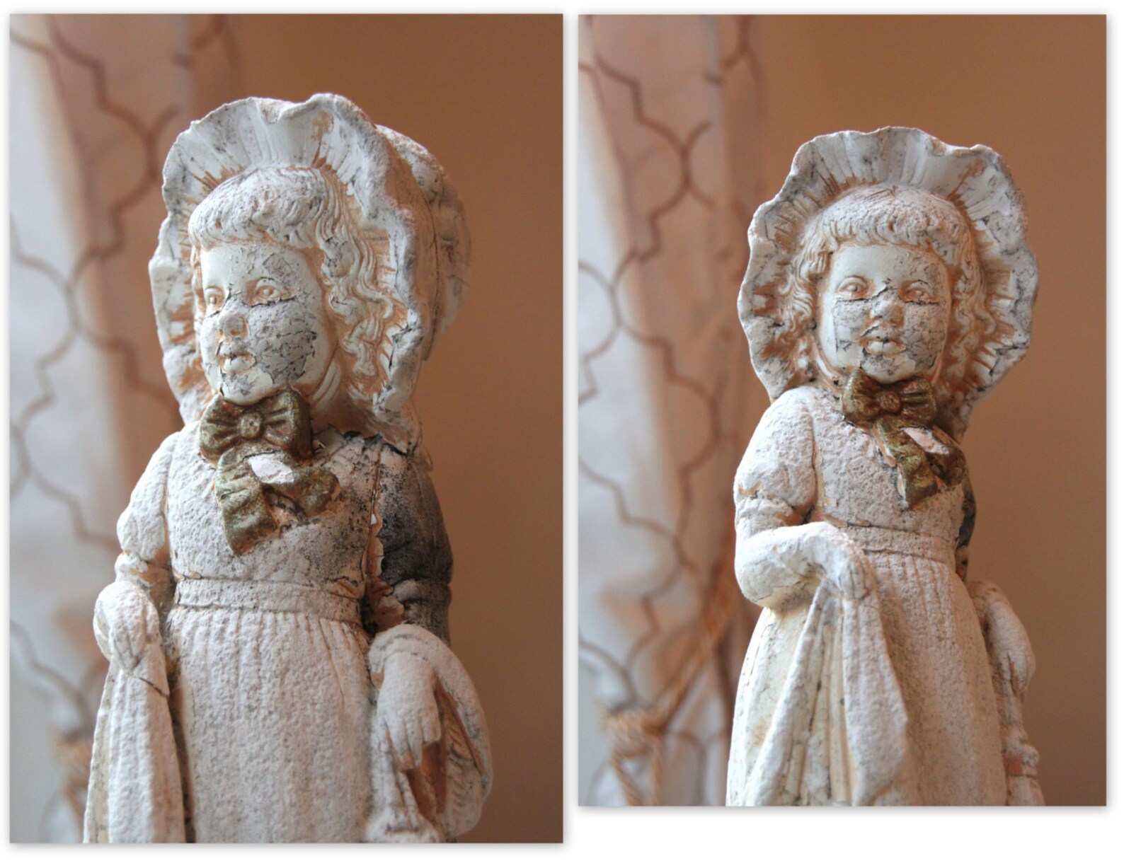 Jaru Little Girl Statue Little Lady Plaster/chalkware Girl - Etsy