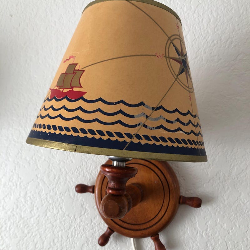 Sailboat Lamp - Etsy